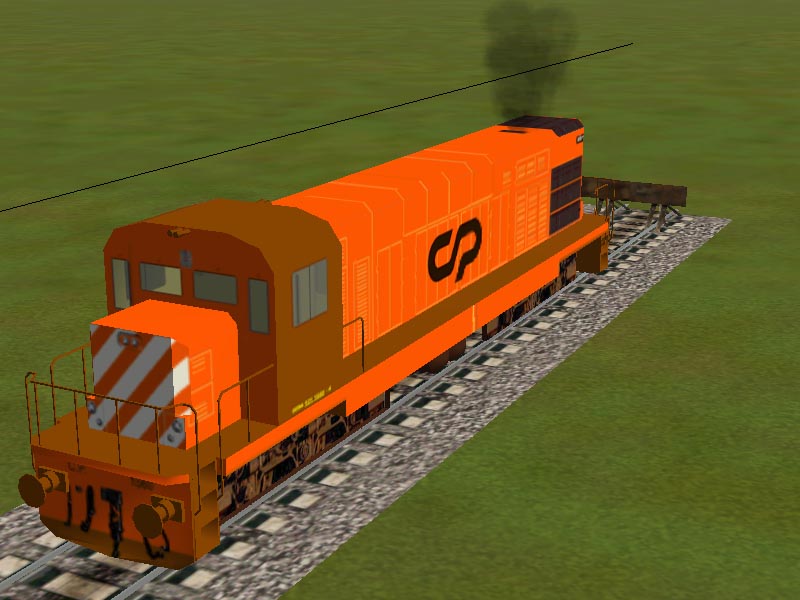 A CP no MSTS - Locomotivas Diesel